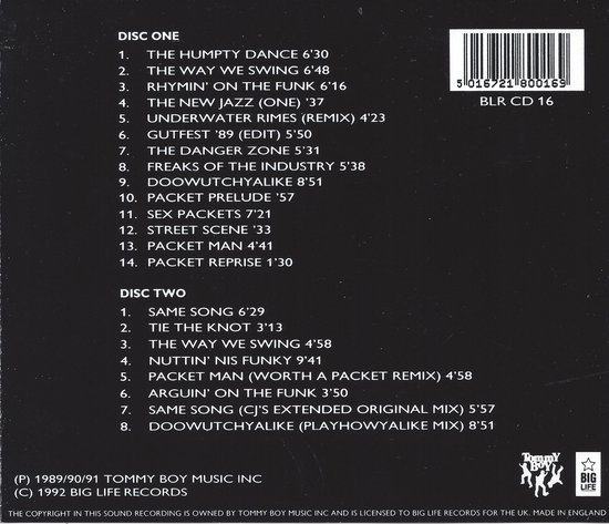 Digital Underground Sex Packets Digital Underground Cd Album Muziek