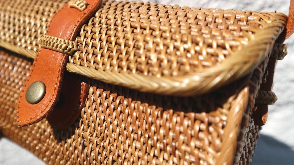 Bali Uniek Rotan / Riet / Rieten handtas tas | bol.com