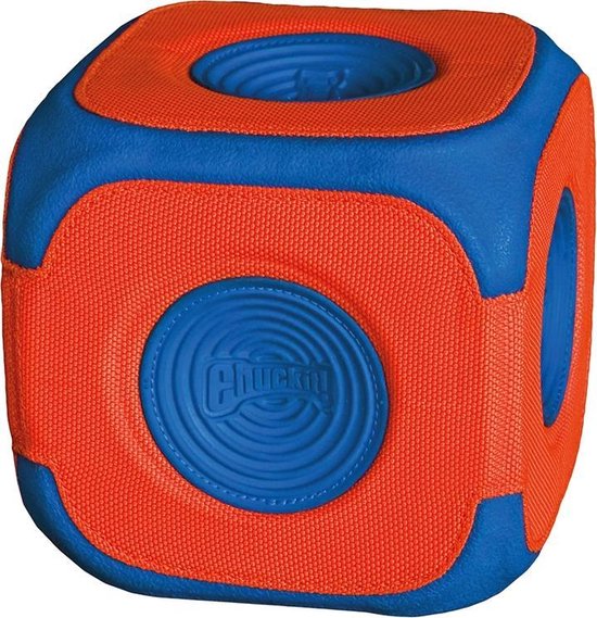 Chuckit Kick Cube - Hond - Apporteerspeelgoed - 15 x 15 cm - 2 stuks ...