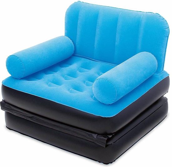Bestway Sofa, bank en matras, blauw | bol