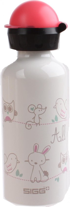 Sigg Drinkbus Al Mijn Vriendjes 400 Ml Wit | bol