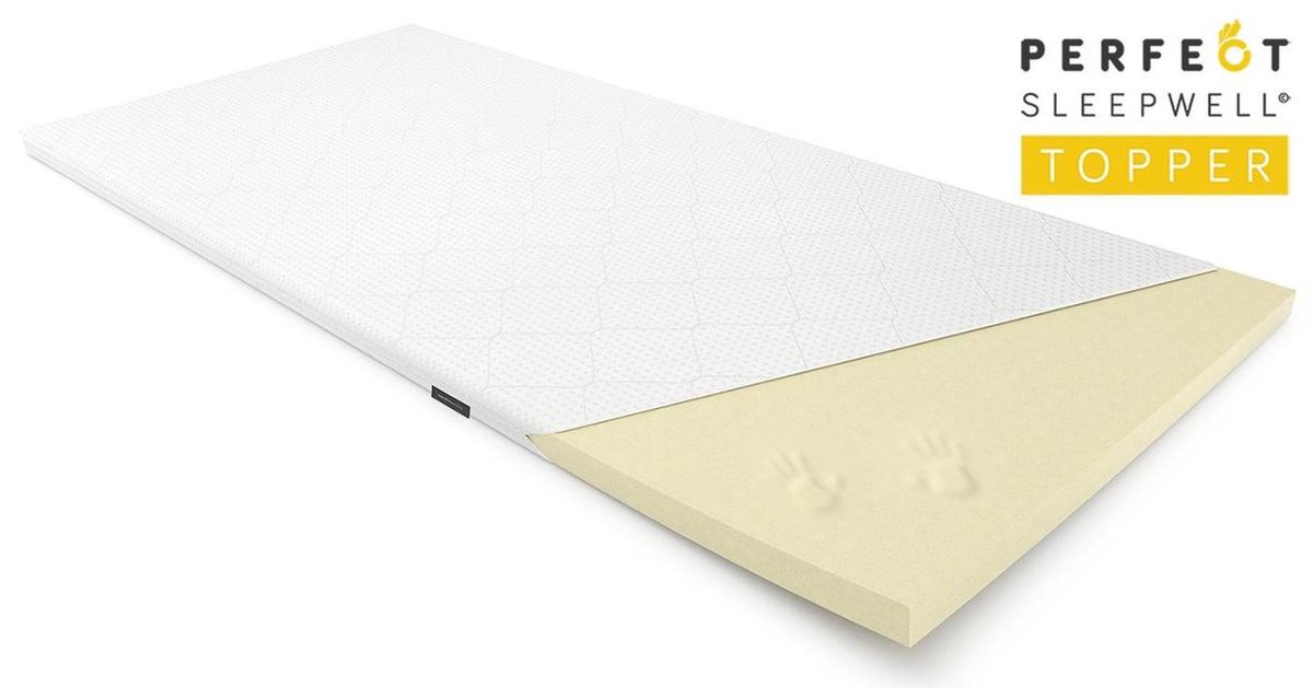 Perfectmatras Traagschuim topper 100x210 – Matrastoppers Nasa Memory ...