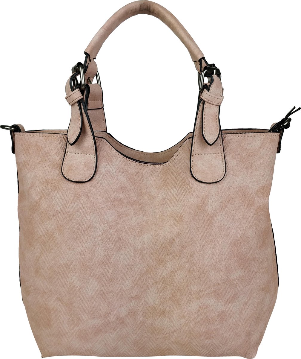 Handtas Mandoline roze | bol.com
