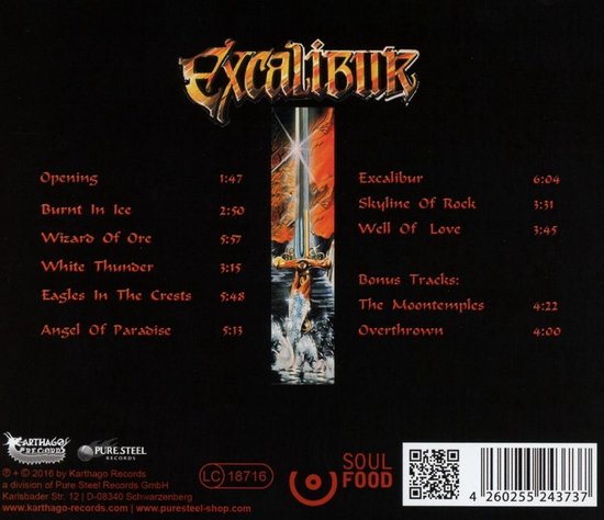 Excalibur, Headstone | CD (album) | Muziek | bol