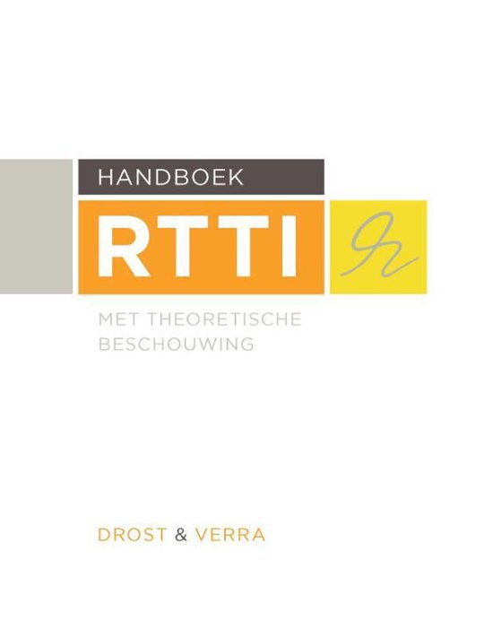 Sturen van leerprocessen met RTTI - Handboek RTTI | bol.com
