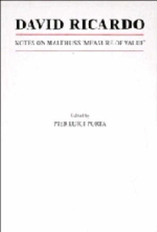 David Ricardo | 9780521402989 | Boeken | bol.com