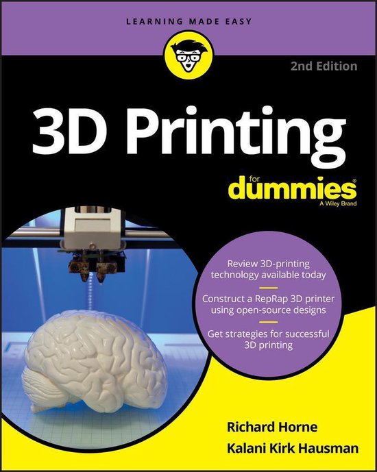 3D Printing For Dummies (ebook), Kalani Kirk Hausman | 9781119386322 ...