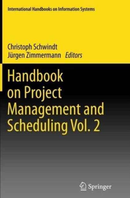 Handbook on Project Management and Scheduling | 9783319383071 | Boeken ...