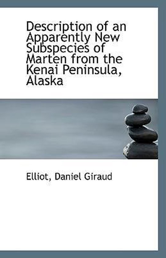 Description of an Apparently New Subspecies of Marten from the Kenai ...