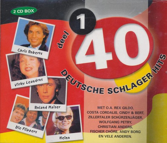 40 Deutsche Schlager Hits - CD album van Various Artists | bol