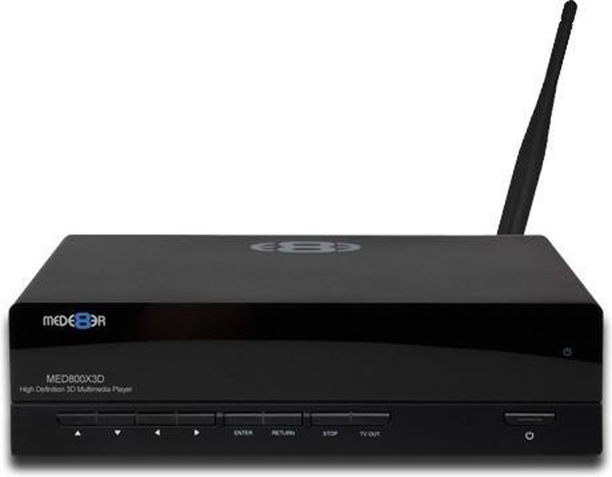 Mede8er MED800X3D/WP - Media Speler / 3 TB - Wifi | bol.com