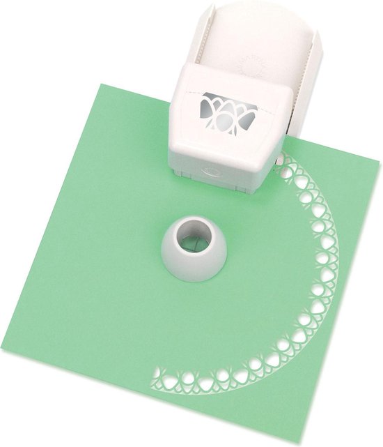 Martha Stewart Papier Pons Cirkel Randpons met Kant Patroon | bol.com