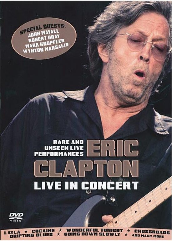 Eric Clapton - Live In Concert (Dvd) | Dvd's | bol