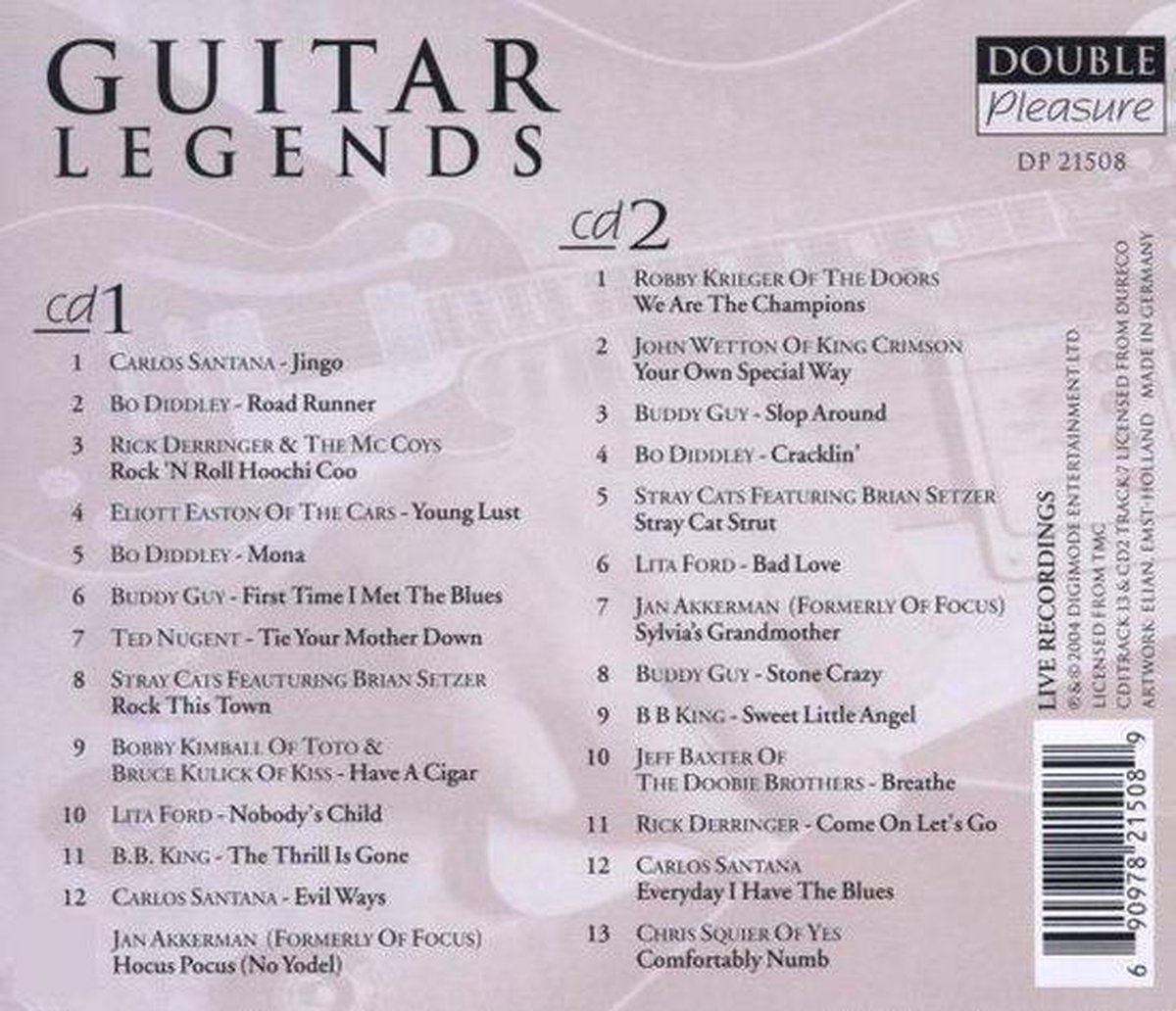 Guitar Legends [2007], various artists | CD (album) | Muziek | bol