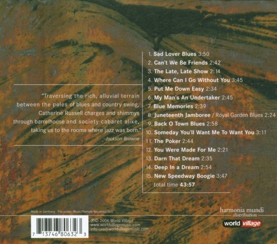 Cat, Catherine Russell | Muziek | bol