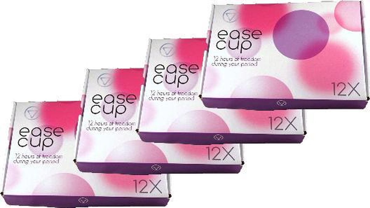 EaseCup Menstruatiedisc - 4x 12stuks | bol.com