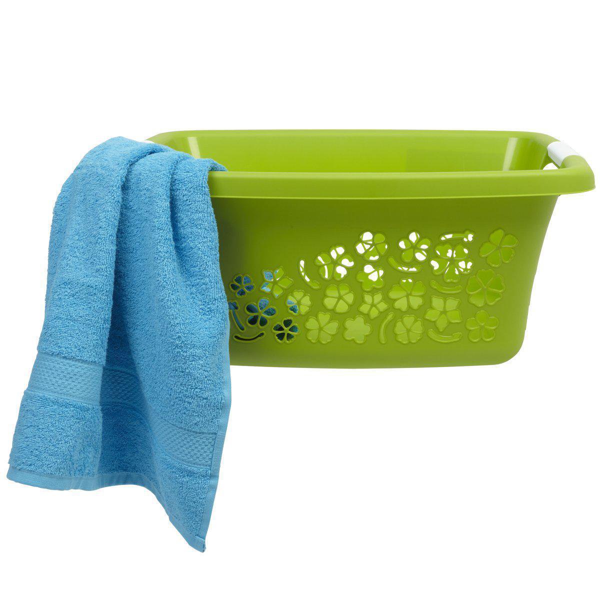 Rotho Flowers Wasmand - 25 liter - Groen | bol.com