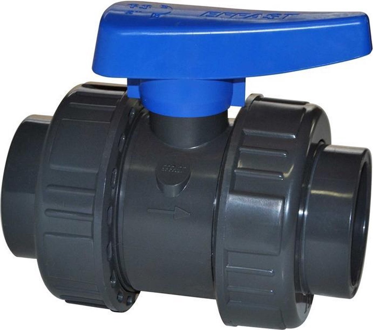 Robinet à boisseau sphérique en PVC - 75mm - connexion à coller | bol.com