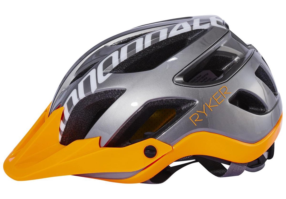 Cannondale Ryker AM helm grijs/oranje Hoofdomtrek 51-55 cm | bol.com