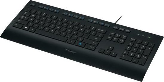 Logitech K280E Pro toetsenbord USB QWERTY Italiaans Zwart | bol.com