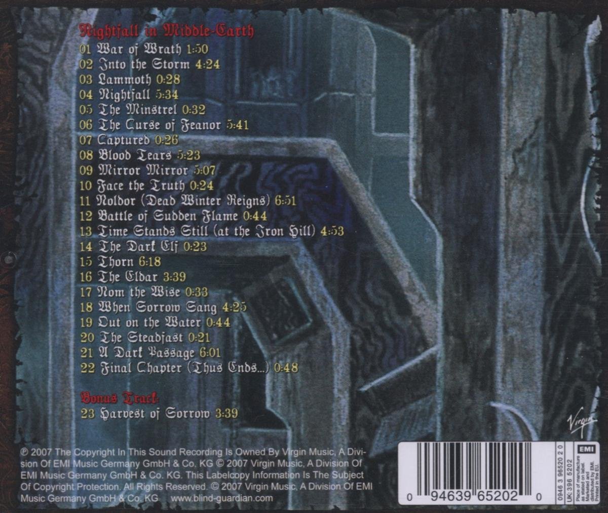 Nightfall In Middle Earth, Blind Guardian | CD (album) | Muziek | bol.com
