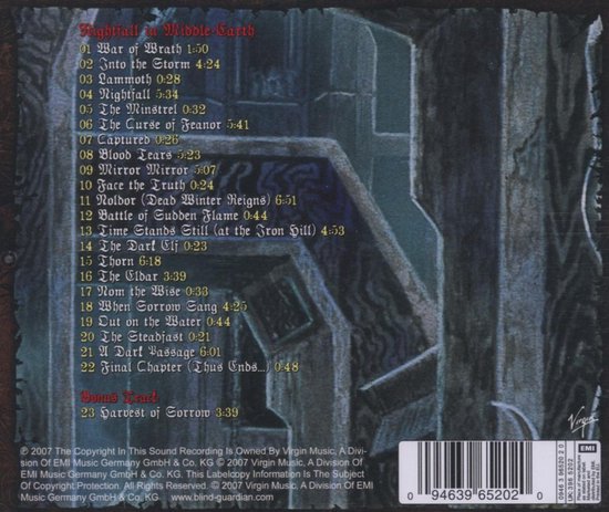 Nightfall In Middle Earth, Blind Guardian | CD (album) | Muziek | bol