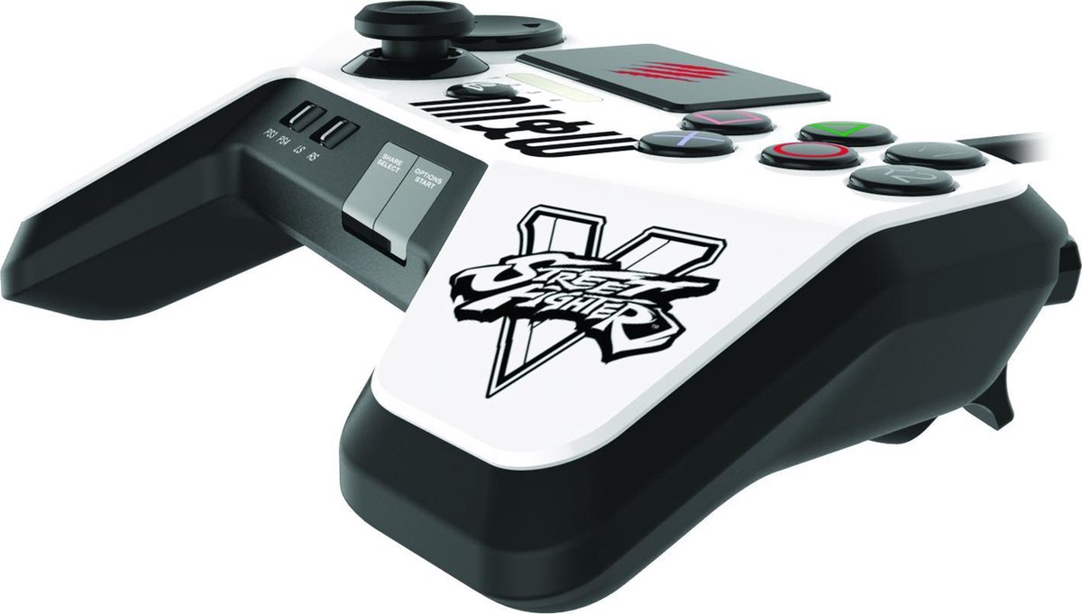 Madcatz Street Fighter V FightPad Pro - RYU - Controller - PS4 + PS3 ...