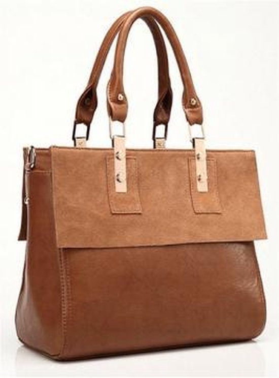 Italiaanse Damestas Design - Leder - Bruin | bol.com