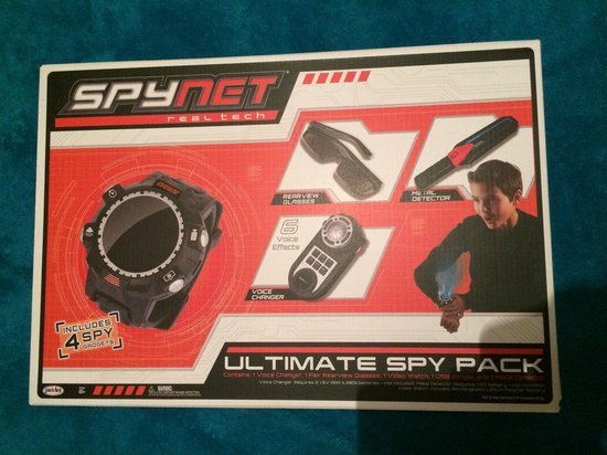 Spynet Spy Net Ultimate Spy Pack spionage gadgets set van 4 stuks | bol.com