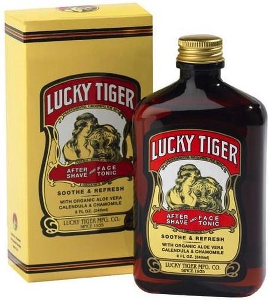 After Shave & Face Tonic - Lucky Tiger | bol