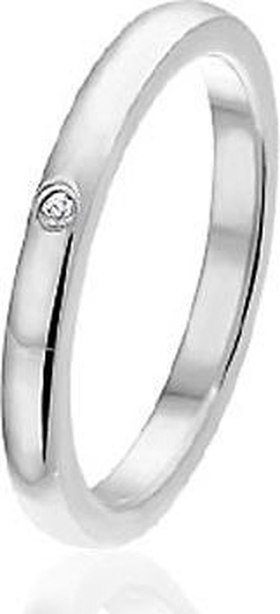 Montebello, fijne edelstalen (trouw) ring, Vion, maat 17 | bol.com