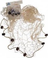 2x Decoratie visnetten 120 x 250 cm - Landelijke decoratie | bol.com