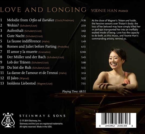Han: Love And Longing, Yoonie Han | CD (album) | Muziek | bol.com