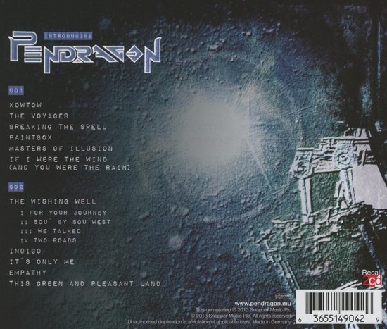 Introducing Pendragon, Pendragon | CD (album) | Muziek | bol.com