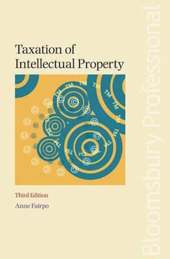Taxation of Intellectual Property | 9781847669315 | Anne Fairpo ...
