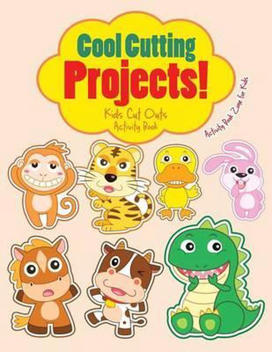 Cool Cutting Projects! Kids Cut Outs Activity Book, Activity Book Zone ...