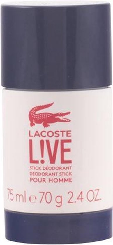 LACOSTE LIVE deodorant stick 75 ml | bol.com