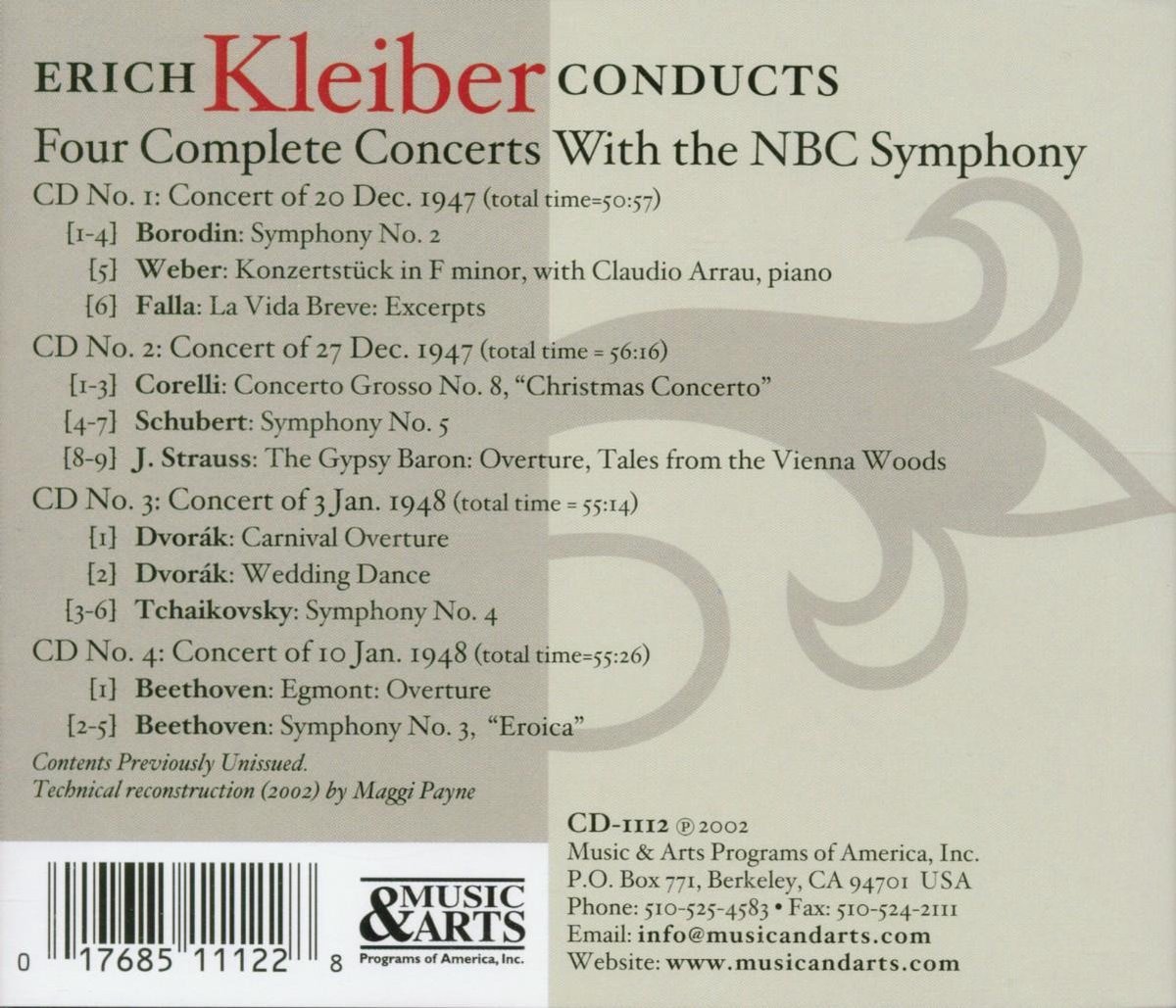 NBC Symphony Orchestra - Symphonies (4 CD), Nbc Symphony Orchestra ...