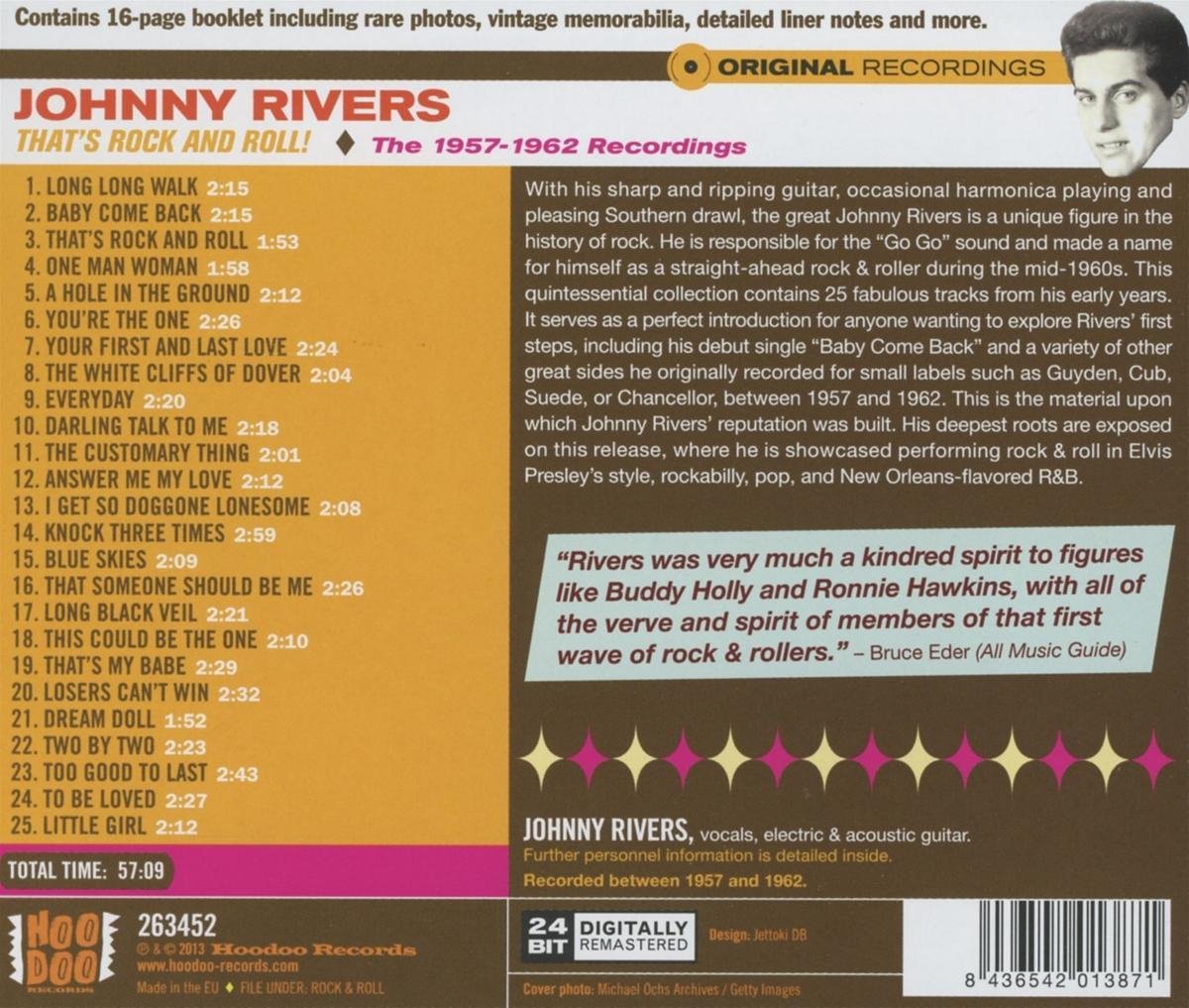Thats Rock And Roll! The 1957-1962 Recordings, Johnny Rivers | CD ...
