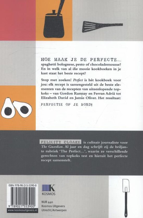 Perfect, Felicity Cloake | 9789021553900 | Boeken | bol.com
