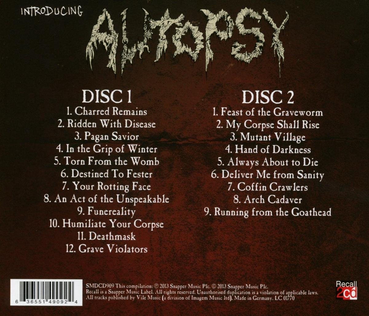 Introducing Autopsy, Autopsy | CD (album) | Muziek | bol.com