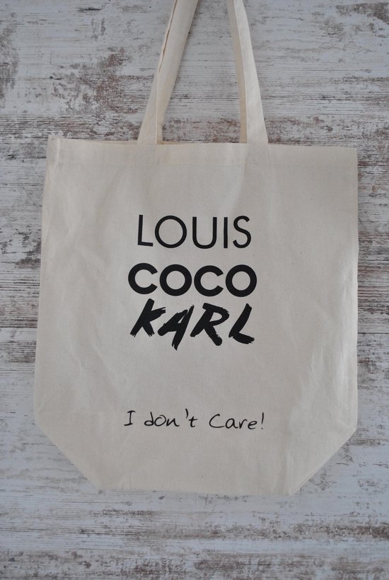 Katoenen tas Louis, Coco, Karl | bol.com