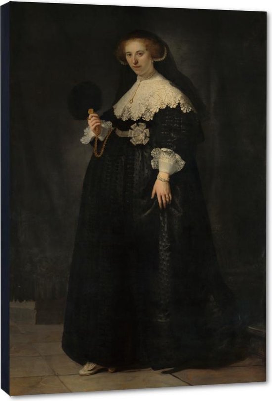 Portret van Oopjen Coppit– Rembrandt Harmensz. van Rijn – 60x90 cm ...