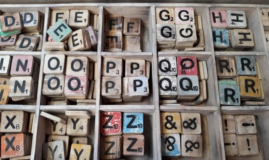 Losse Scrabble letters x10 | bol.com