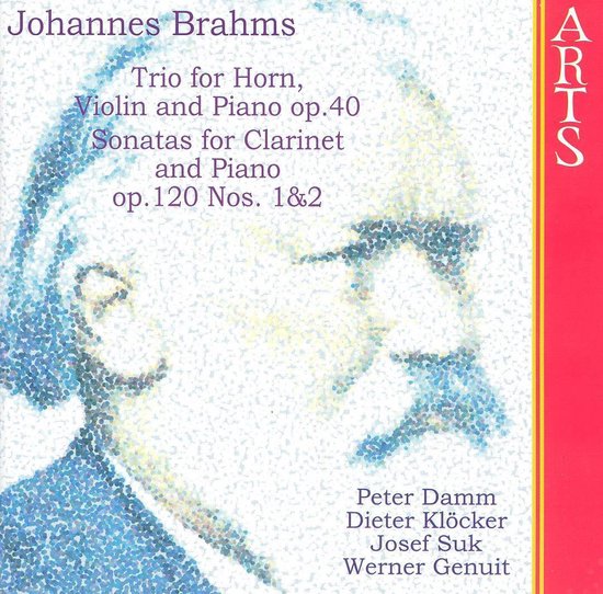 Brahms: Trio for Horn, Violin & Piano, Op. 40; Clarinet Sonatas, Josef Suk | CD... | bol.com