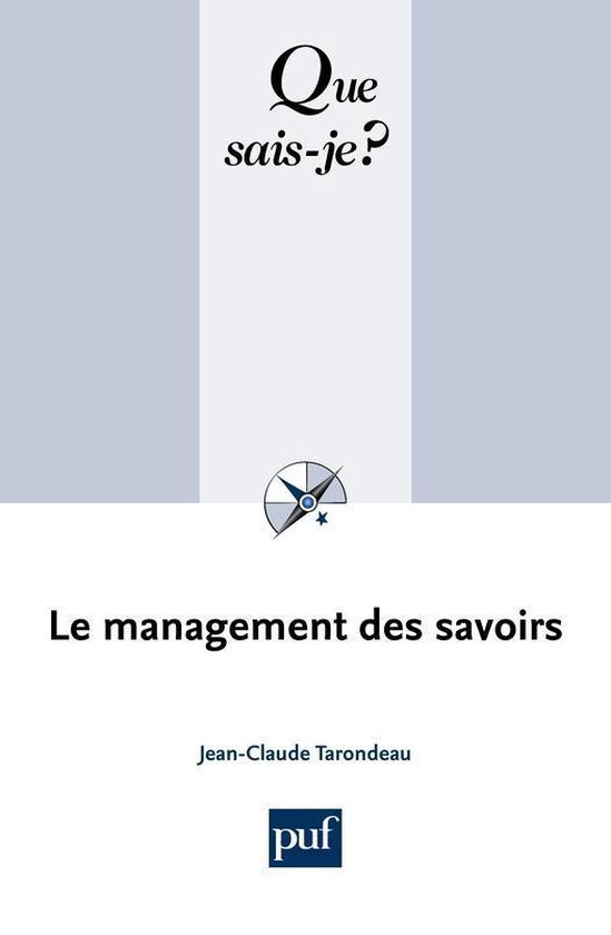 Le management des savoirs (ebook), Jean-Claude Tarondeau ...