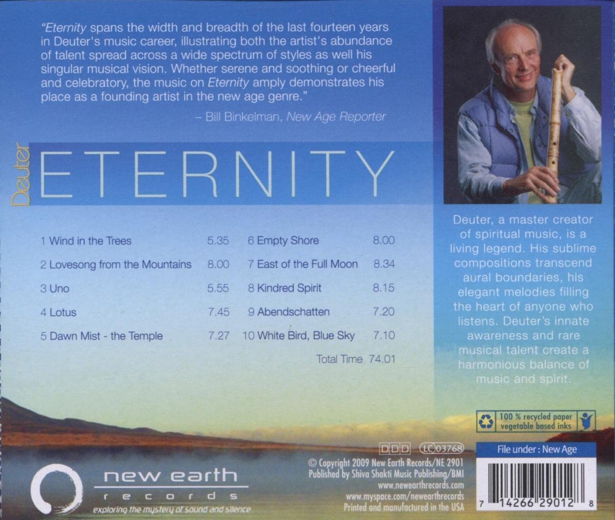 Eternity, Deuter | CD (album) | Muziek | bol