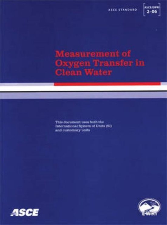 Measurement of Oxygen Transfer in Clean Water | 9780872628854 ...