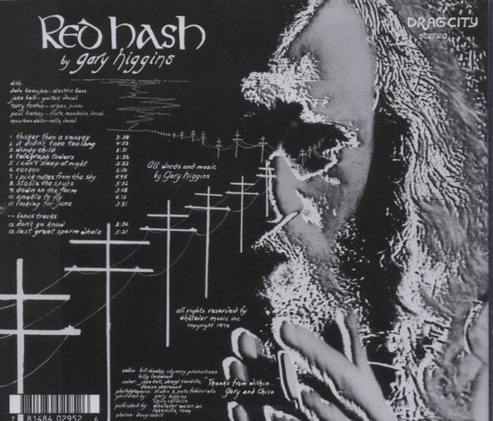 Red Hash, Gary Higgins | CD (album) | Muziek | bol