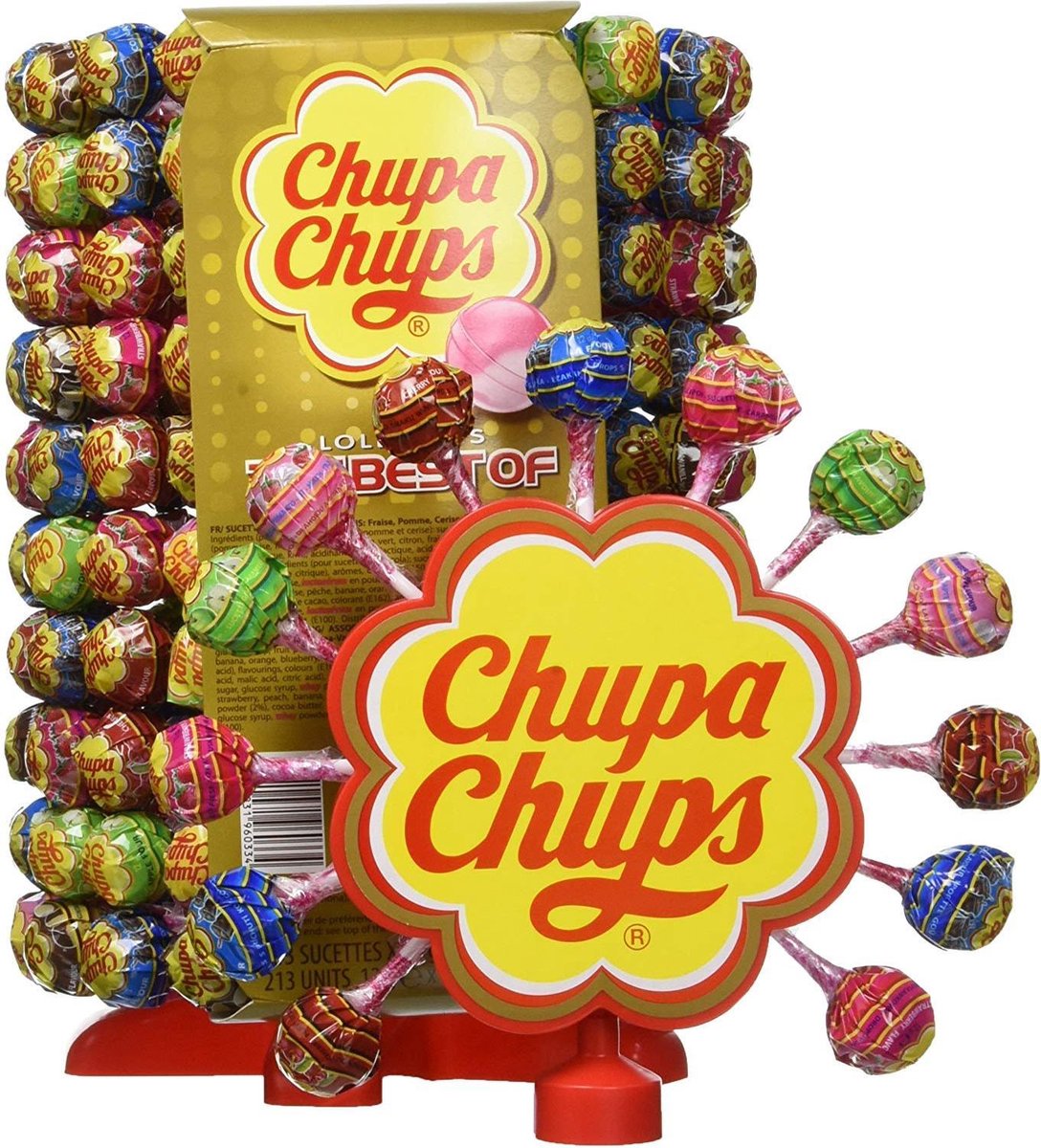 Chupa chups toren 200 stuks - Chupa Chups Weel Display 200 Stuks | bol.com